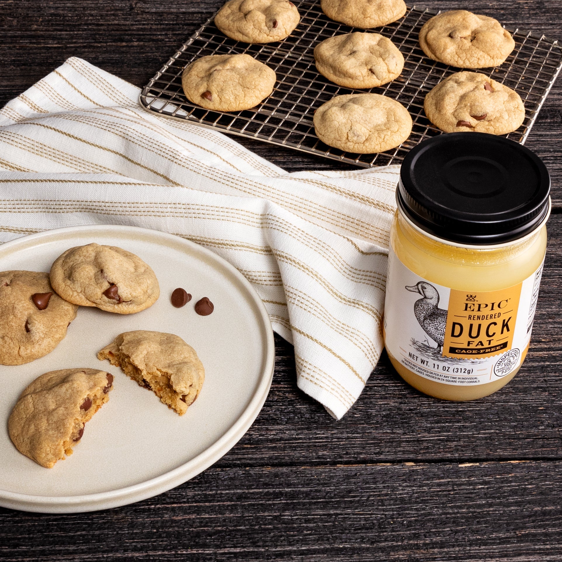 EPIC Duck Fat Chocolate Chip Cookies – EPIC Provisions
