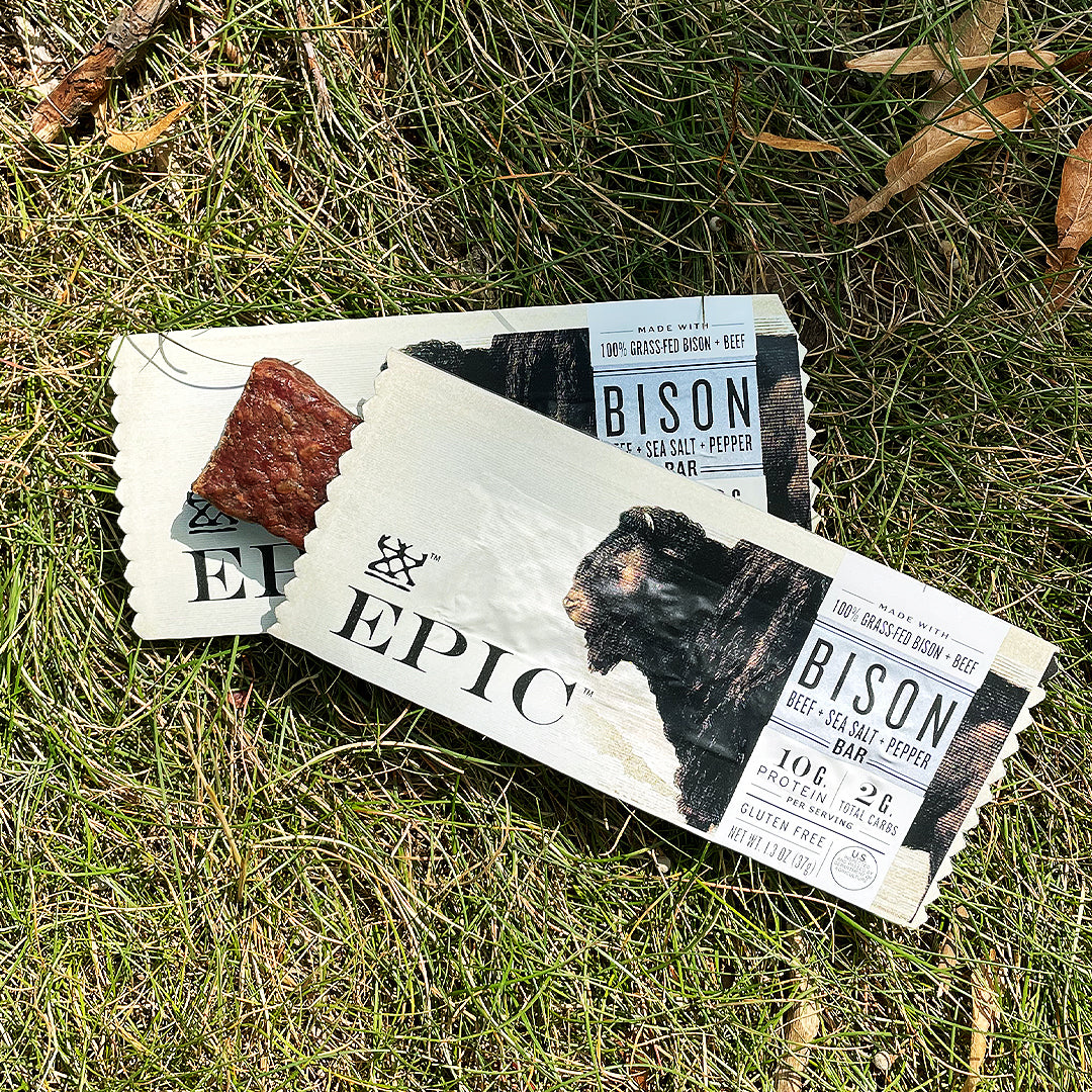 Bison with Beef + Sea Salt + Pepper – EPIC Provisions